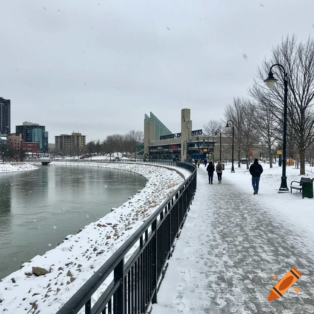 Winnipeg weather on Craiyon