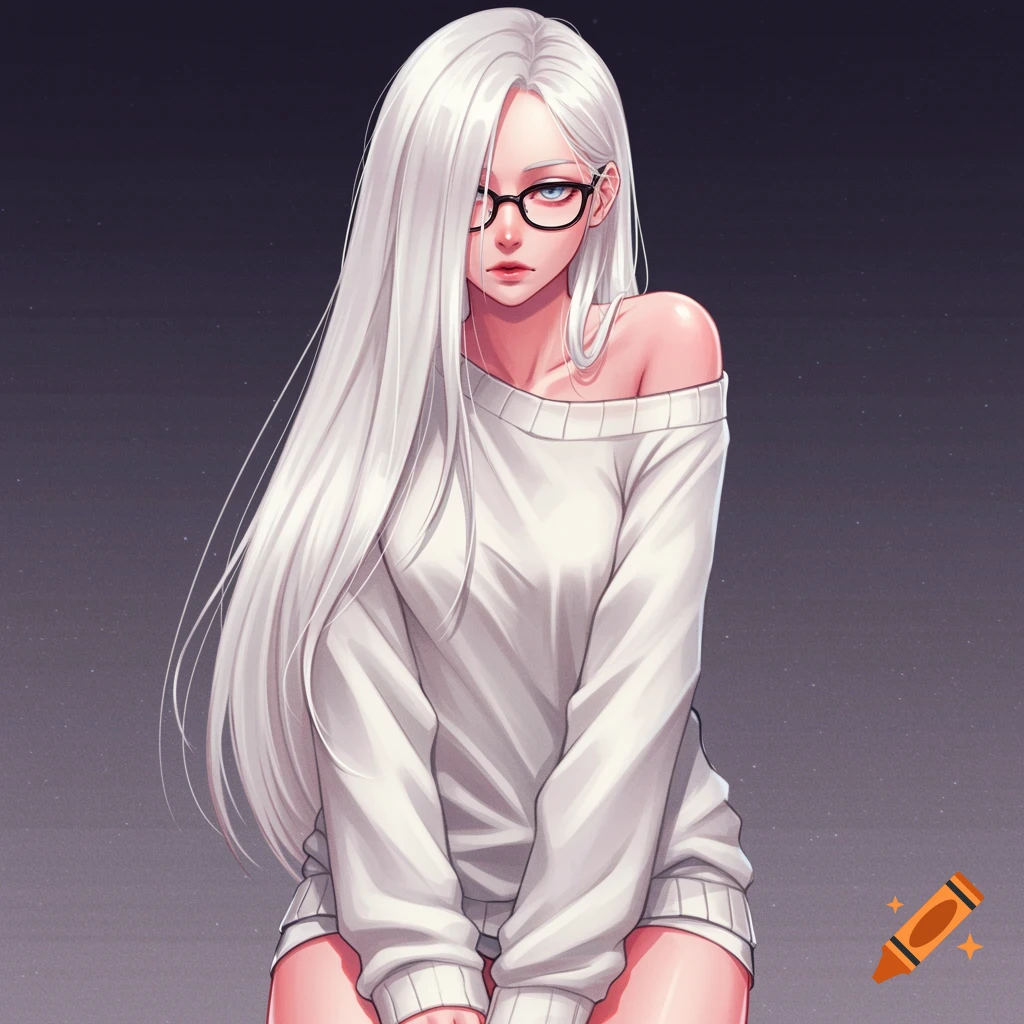 Anime Girl With Short Blonde Hair And Glasses Anime Swordsouls Girls