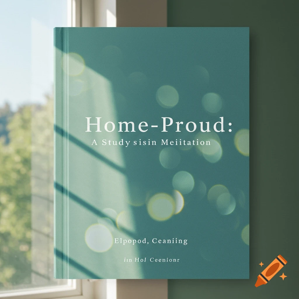 Book cover for Home-Proud: A Study in Meditation on Craiyon