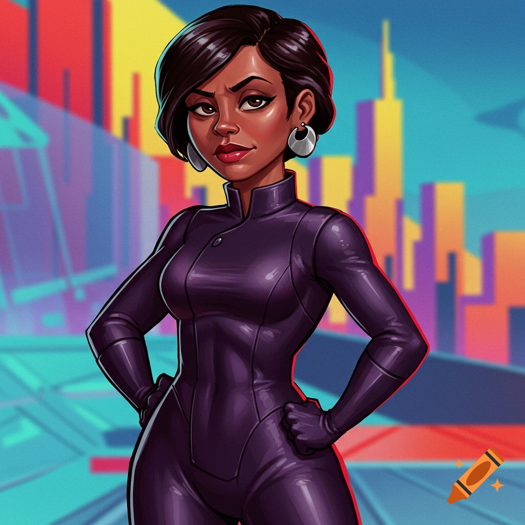 Illustration of a Pink Power Ranger in a durag holding a blunt in a ...