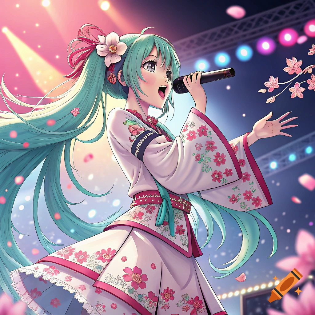 Miku Hatsune Character Sprite Sheet Inspired by Pokemon Crystal Version ...