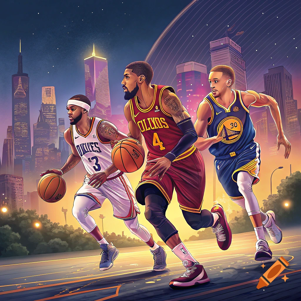 Kyrie Irving, Jason Williams, Allen Iverson, and Stephen Curry ...