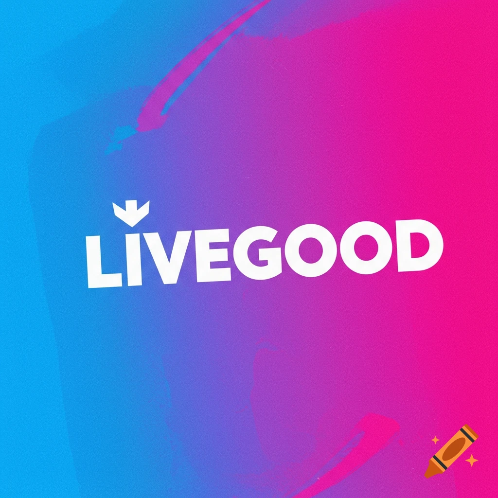 LIVEGOOD logo or text artwork on Craiyon