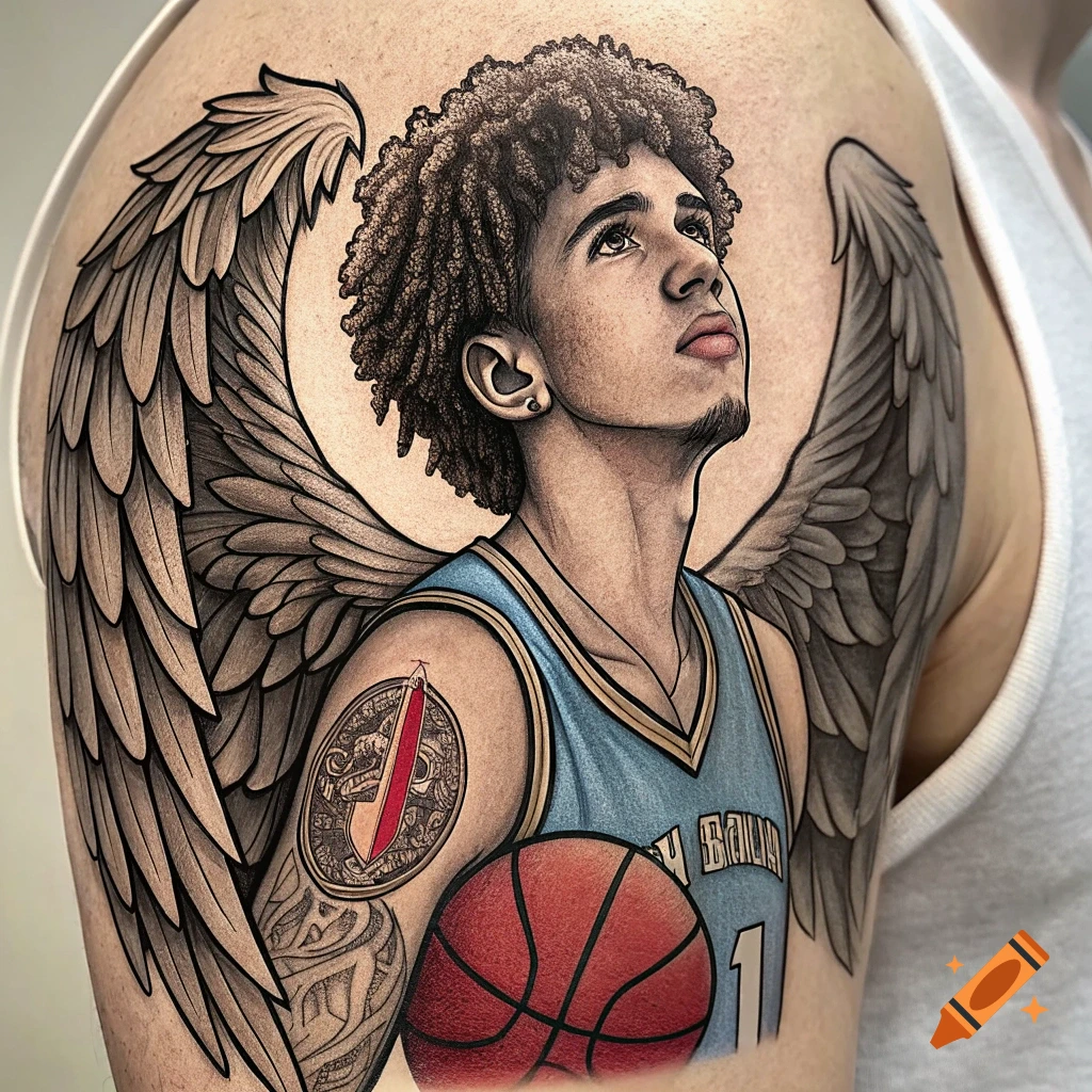 Anthony edwards tattoos | Orangetattooshop.com