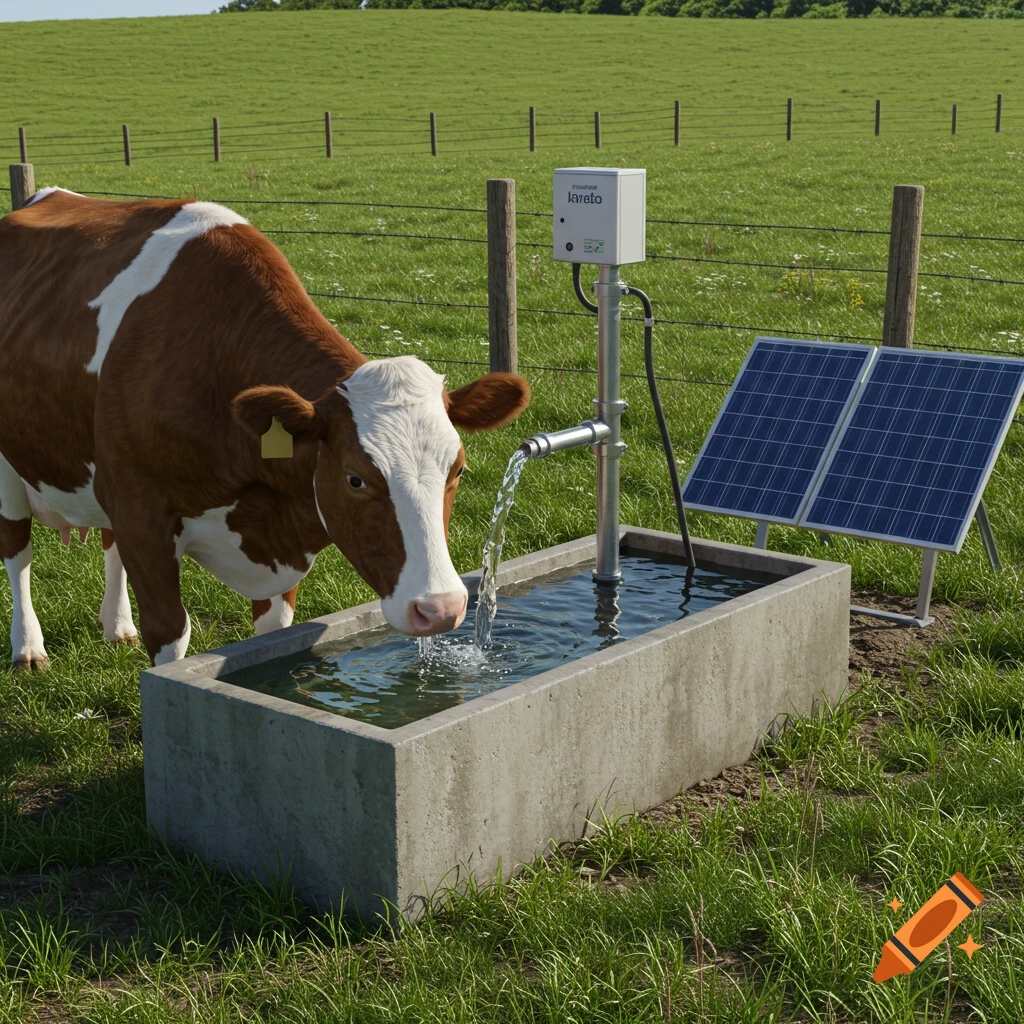 Industrial water treatment system with pipes, pumps, and tanks in a ...