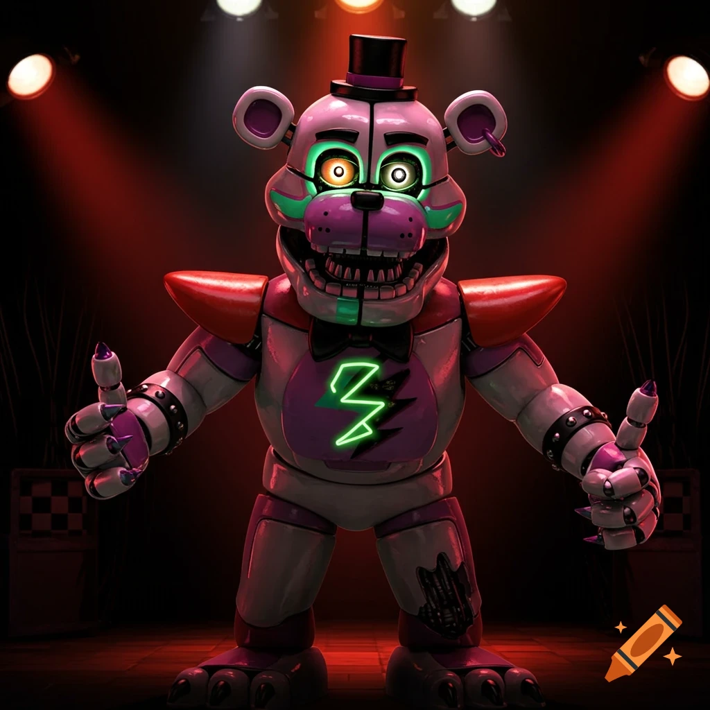 Fivenightsatfreddys created on Craiyon