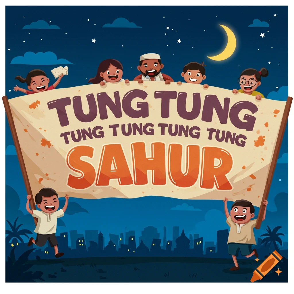 Cartoon Happy Meal box playing a maraca next to a drum under text ...