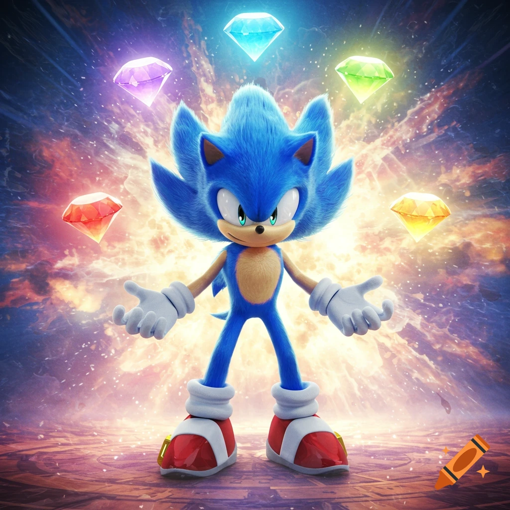 Hyper Realistic Sonic The Hedgehog