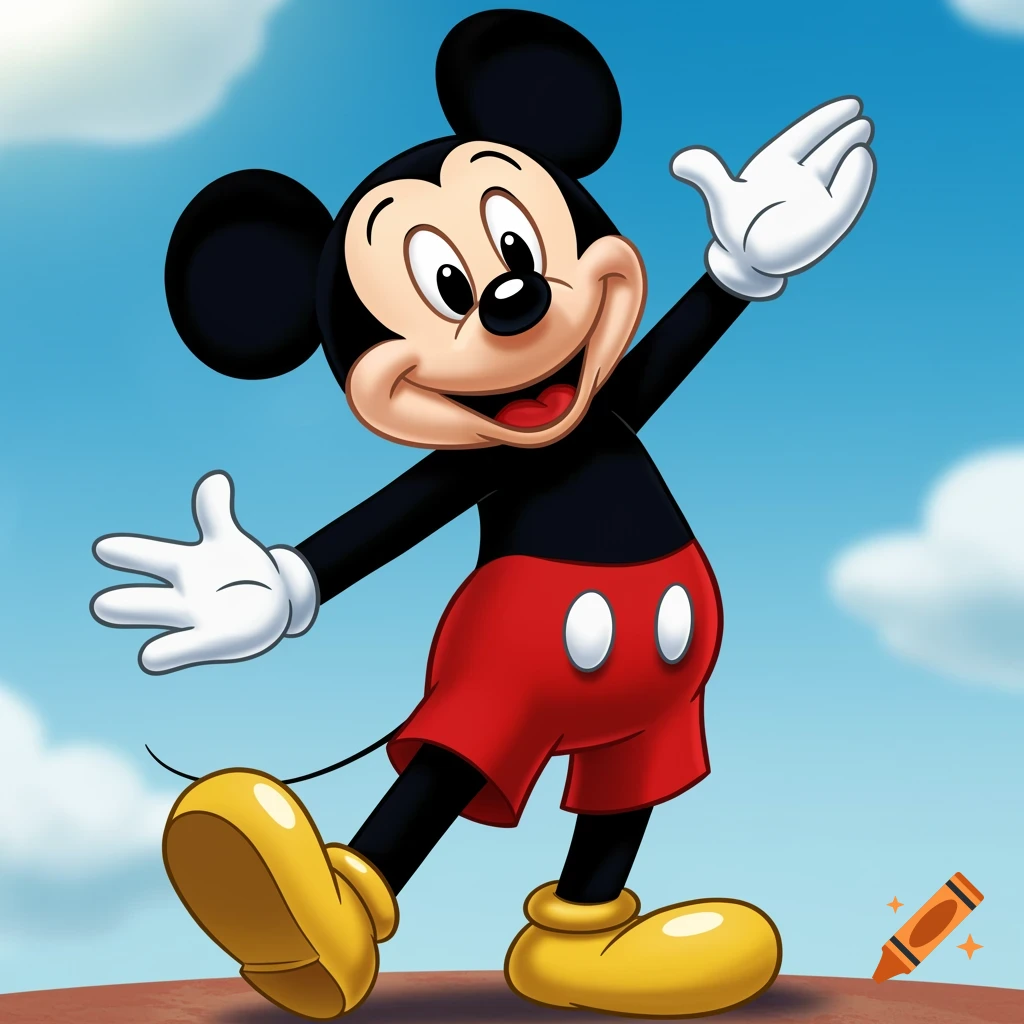 Cartoon illustration of Donald Duck pulling down his blue pants. on Craiyon