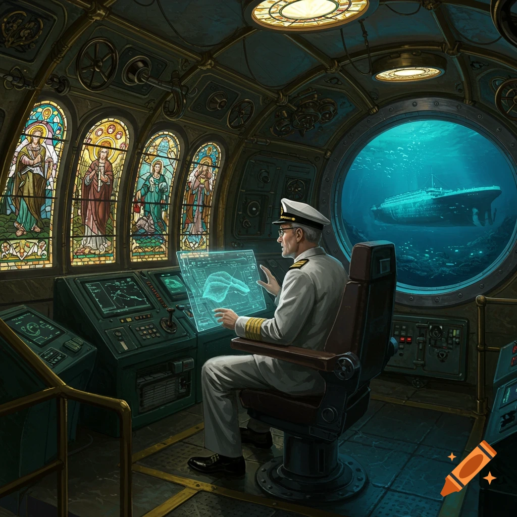 Ship Interior created on Craiyon