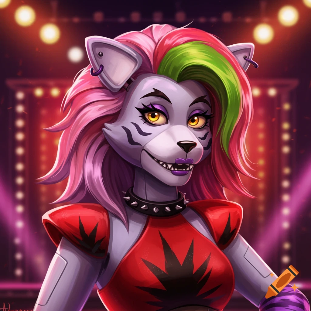 Human Roxanne Wolf fan art on Craiyon