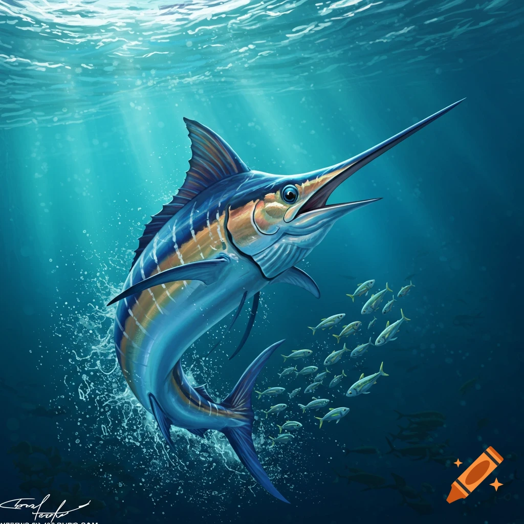 Fish images created on Craiyon