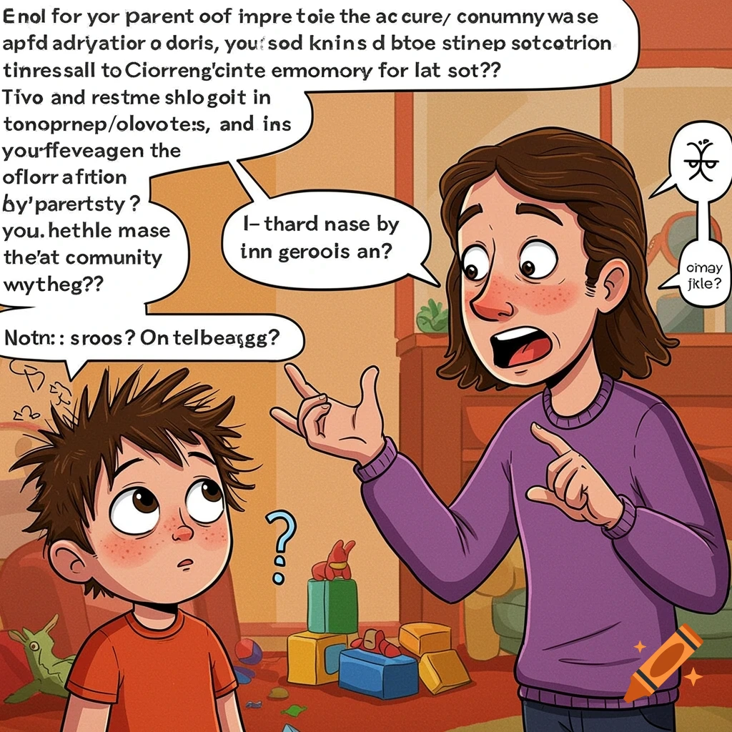 Funny meme about parent-child communication for child development on ...