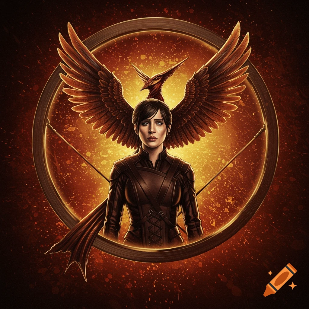 The Hunger Games Reaping text on Craiyon