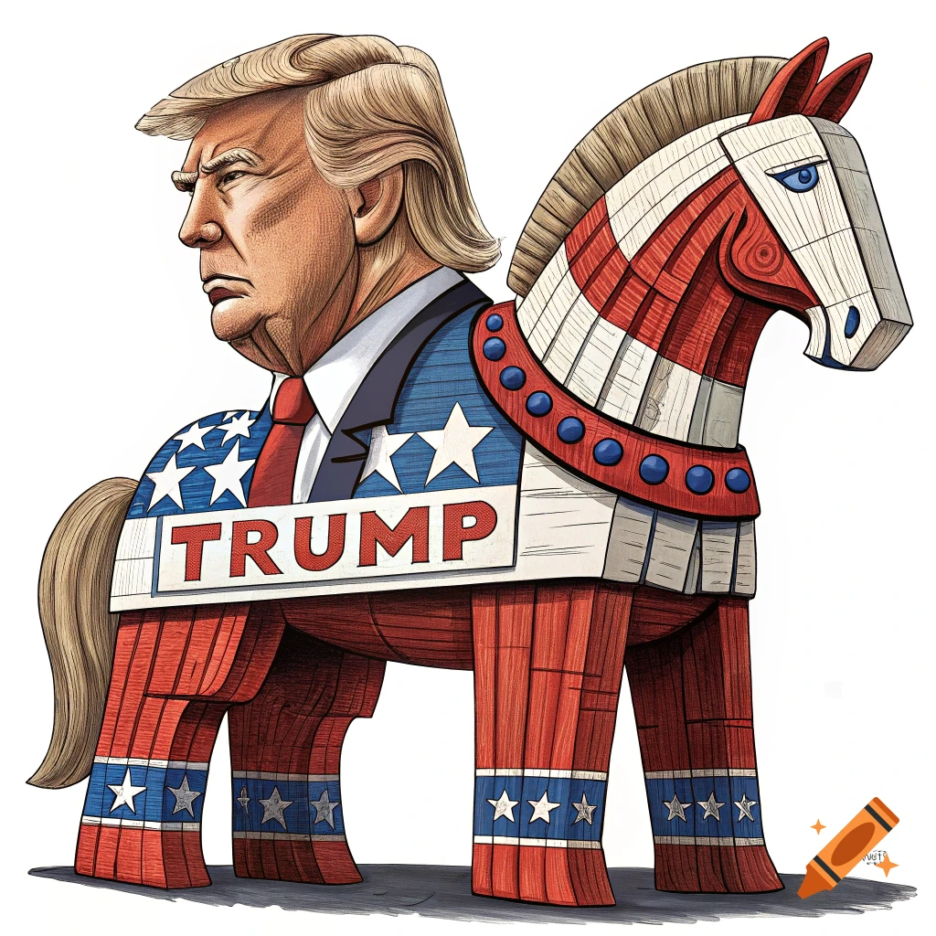 Political Sticker created on Craiyon