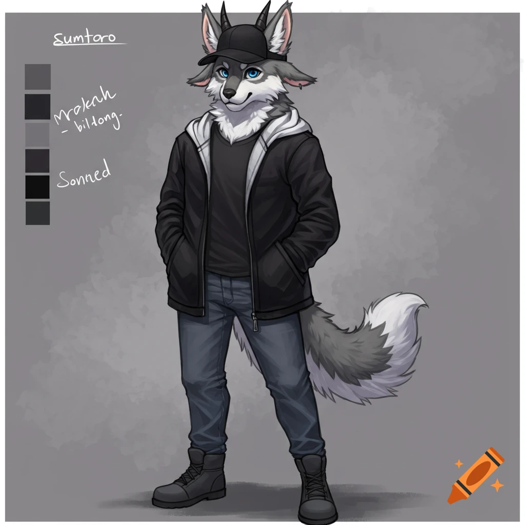 Anthro images created on Craiyon