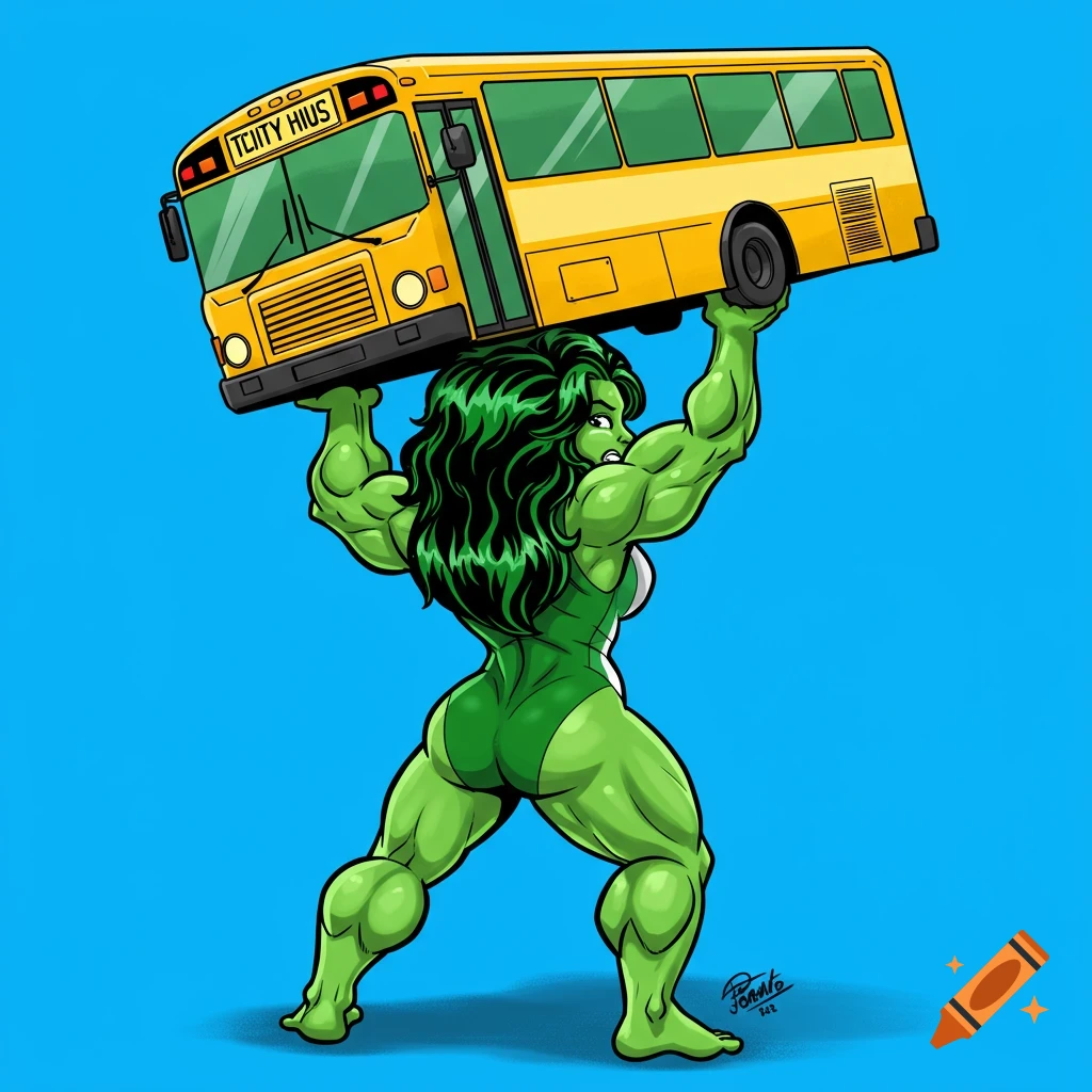 Hulk+haircut created on Craiyon