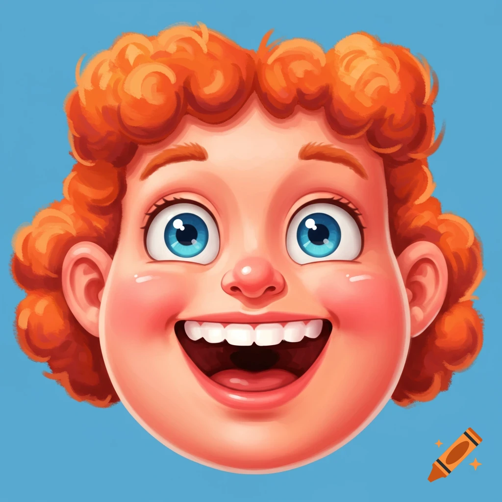 Happy face art design wallpaper illustration, abstract art style with ...