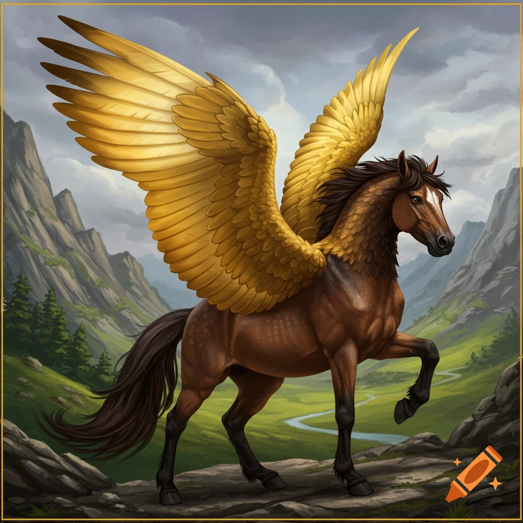 Hippogriff on Craiyon