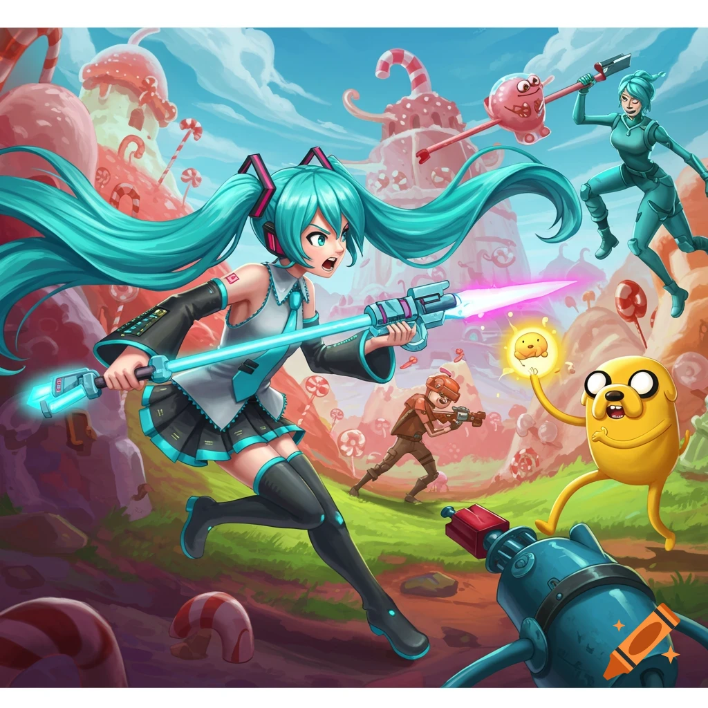 Miku Hatsune Character Sprite Sheet Inspired by Pokemon Crystal Version ...