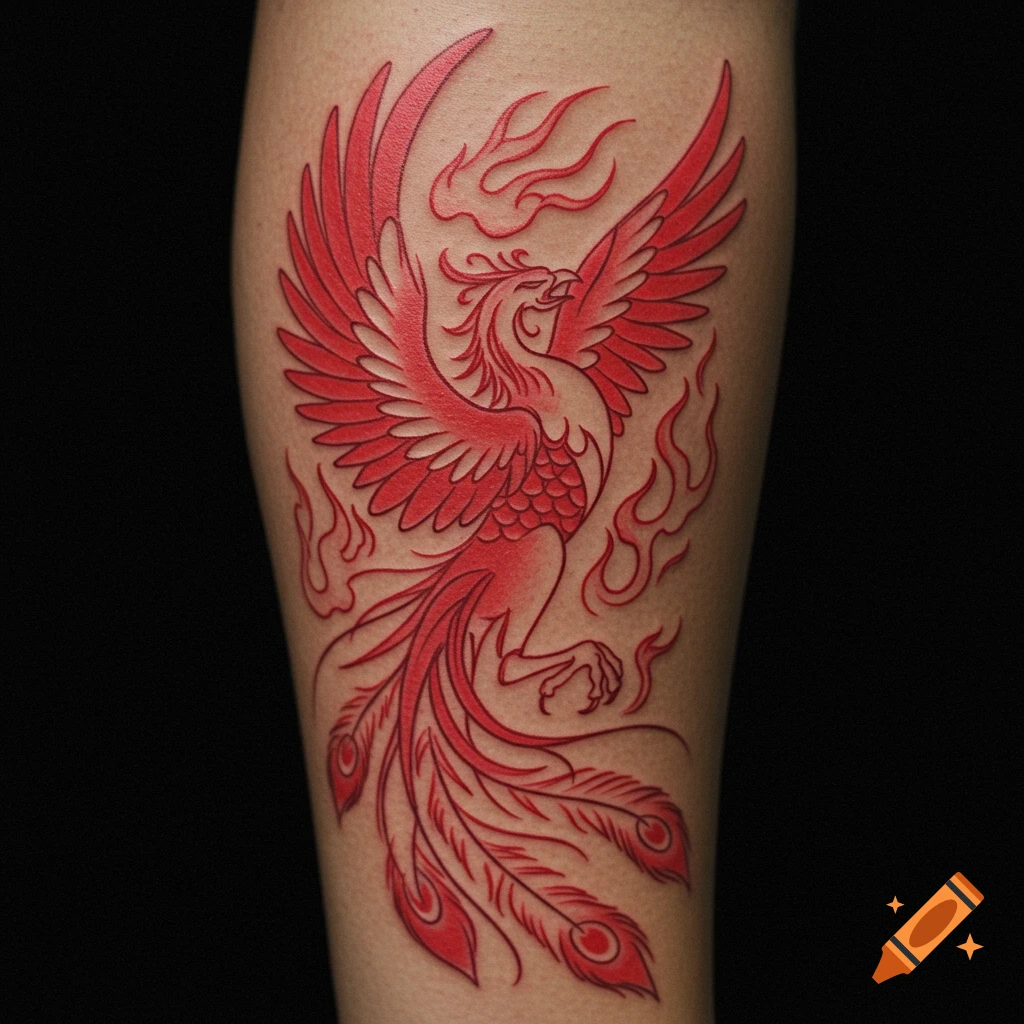 Tattoo images created on Craiyon