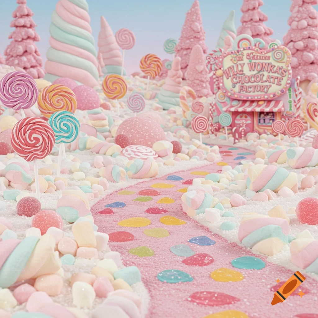 Newhalf+cartoon+candy created on Craiyon