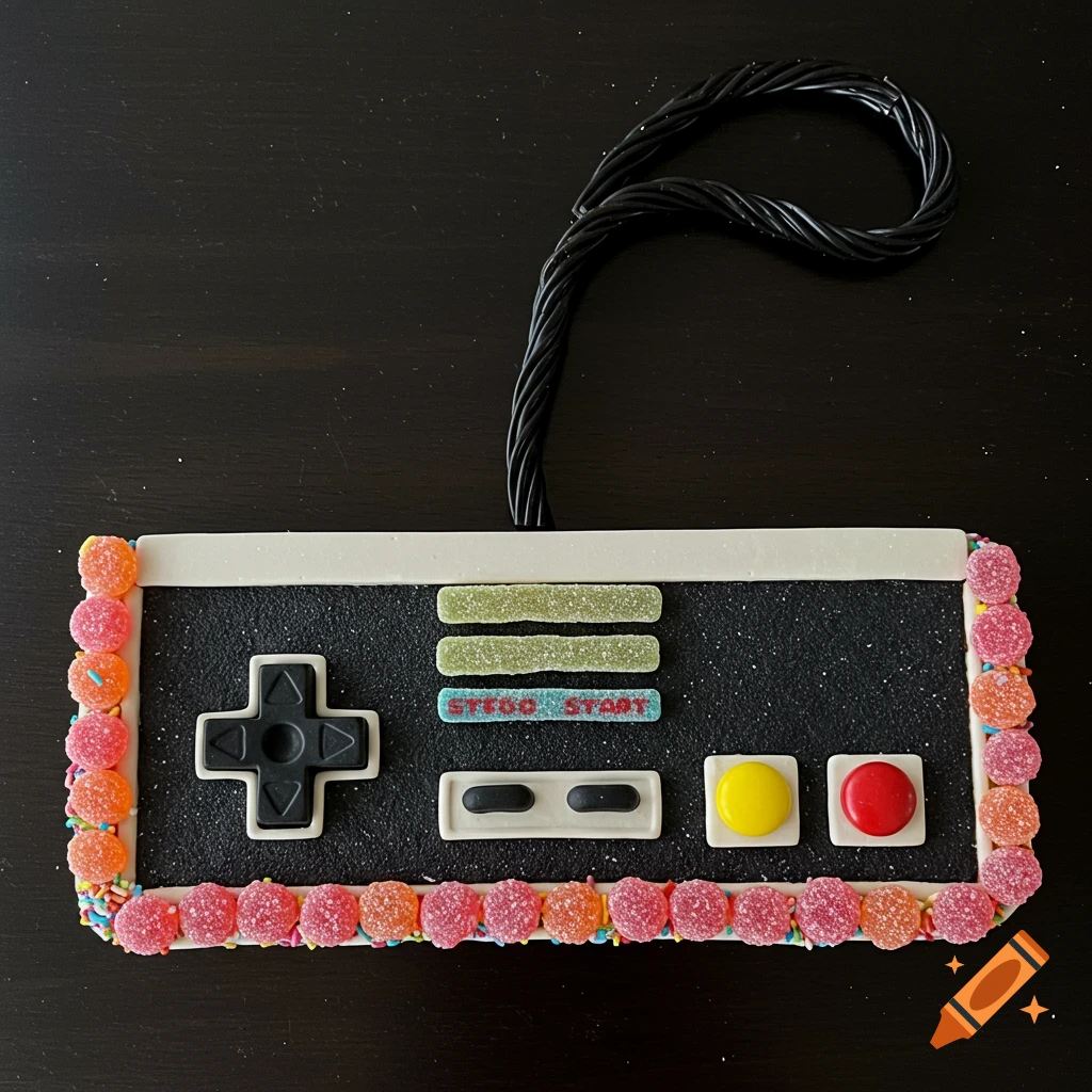 Candy images created on Craiyon