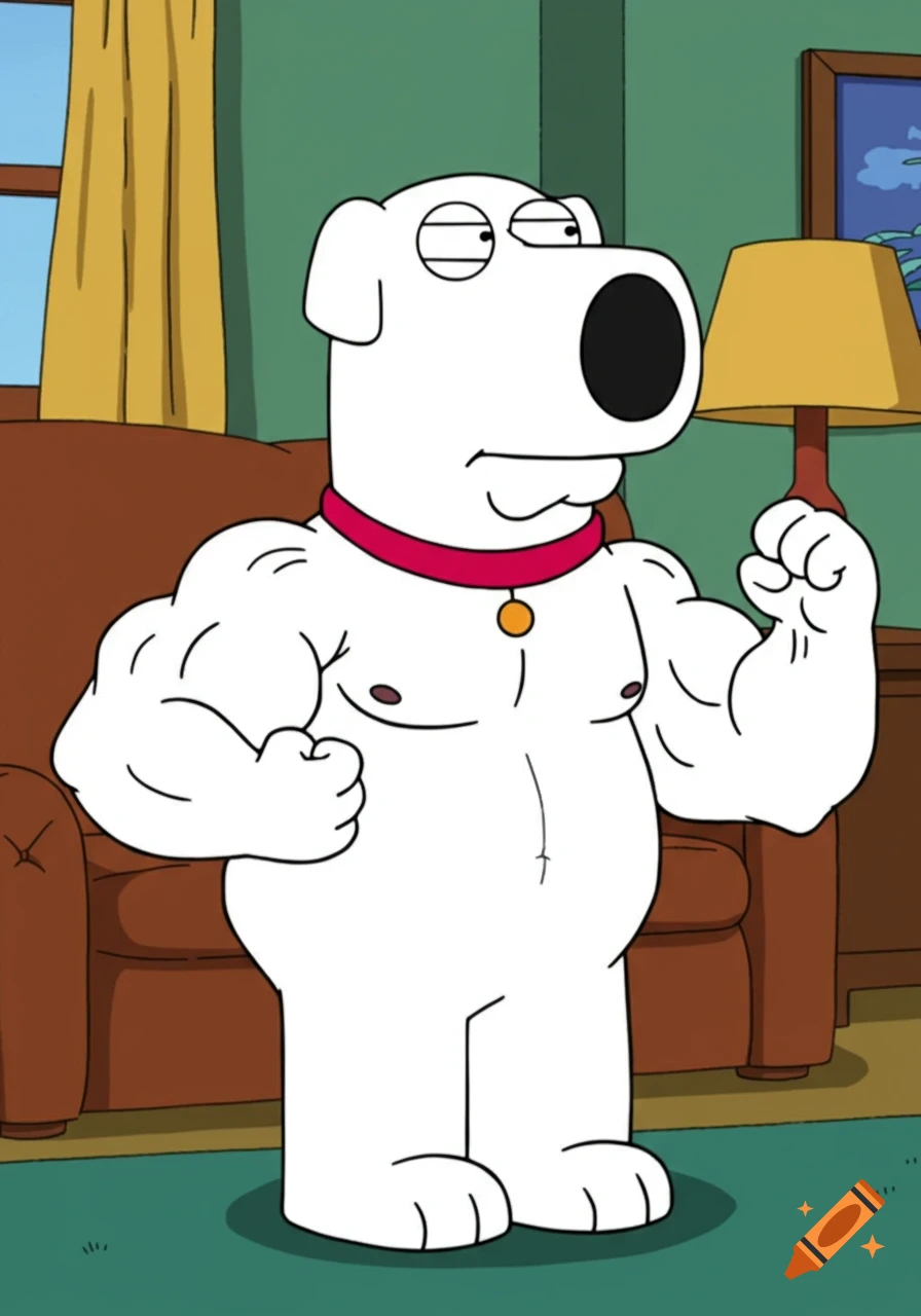 Quagmire holds Lois Griffin's face in a cartoon living room scene. on ...