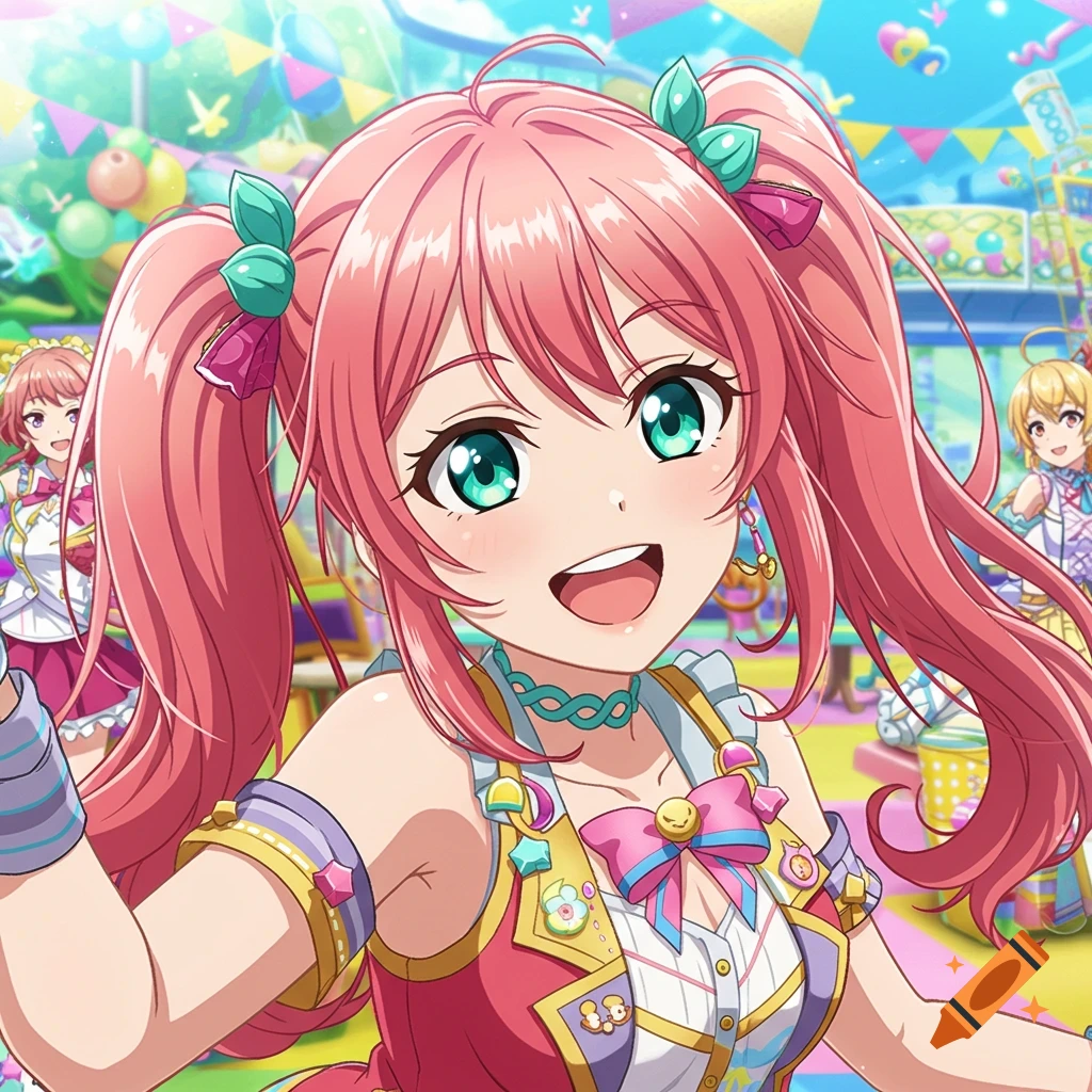 Ichika Hoshino from Project Sekai Colorful Stage on Craiyon