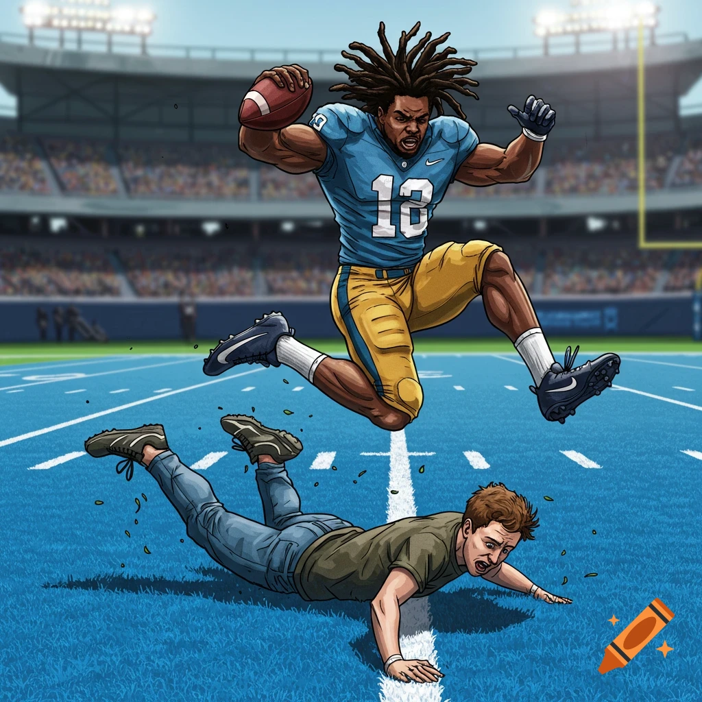 Football created on Craiyon