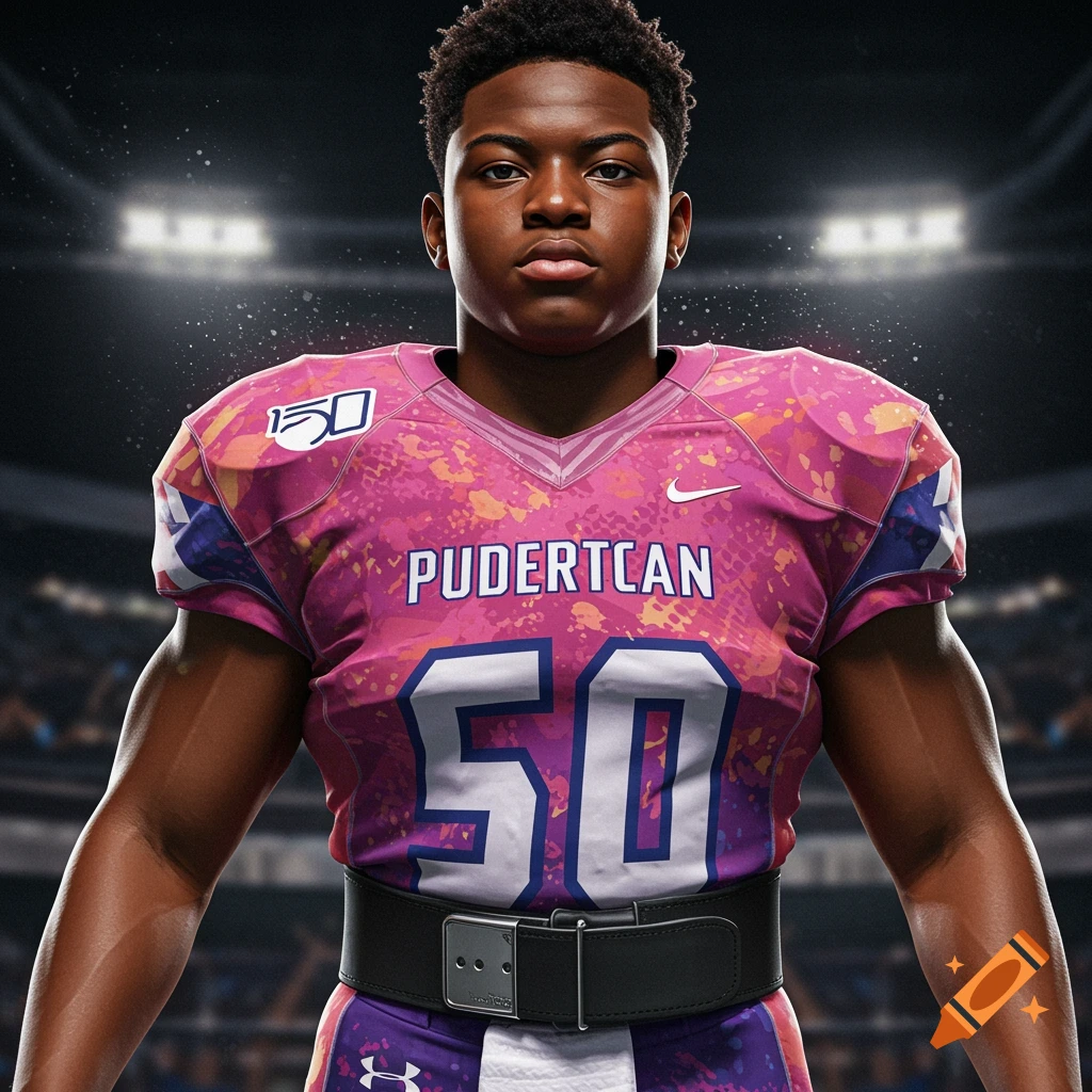 12-year-old African-American Puerto Rican powerlifter and football ...