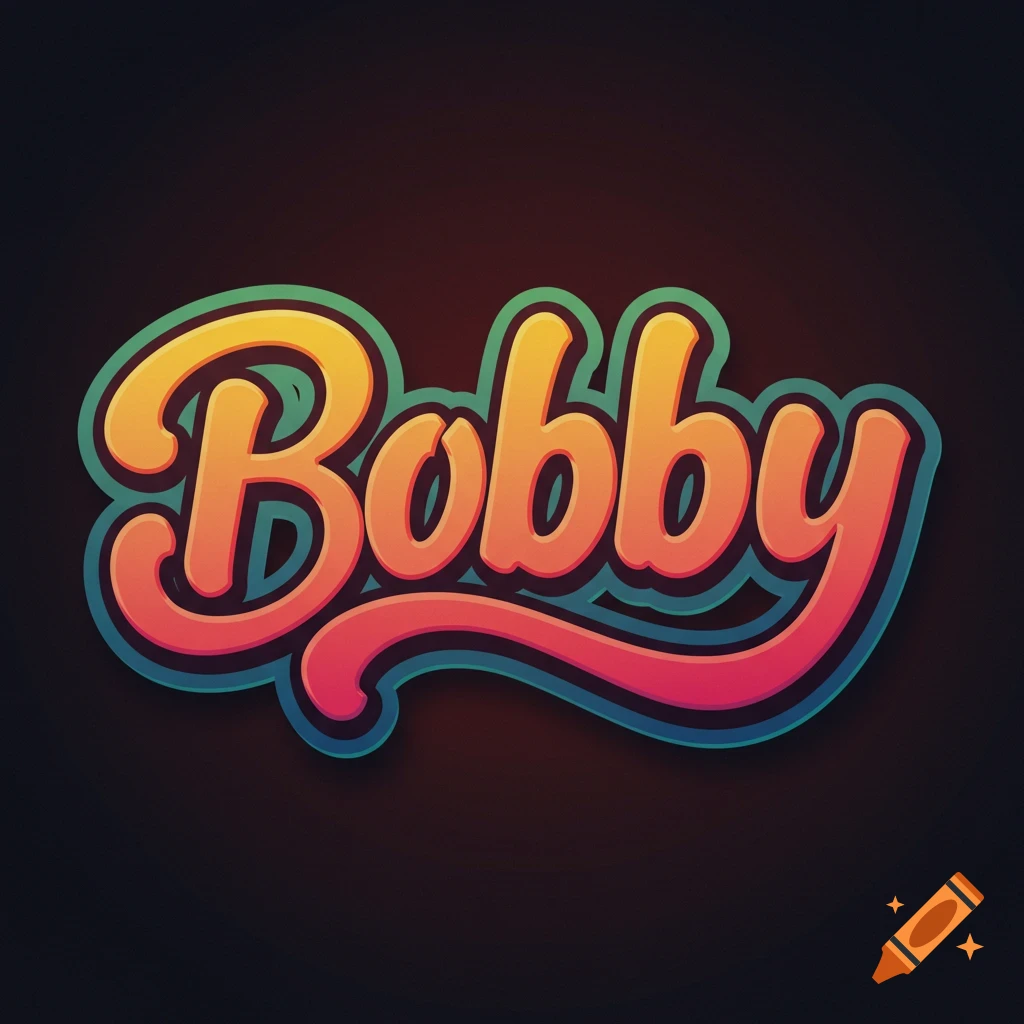 The words George Show in large cream-colored letters with shadows on a ...