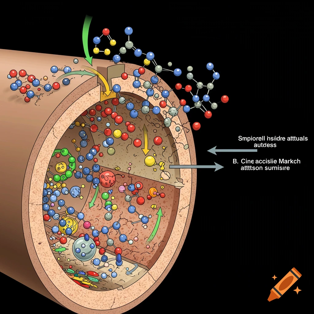 Scientific illustration showing four diagrams comparing different stages of gastropod mollusk ...