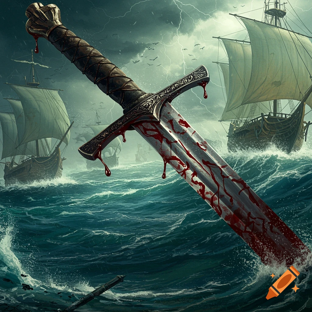 Sword images created on Craiyon