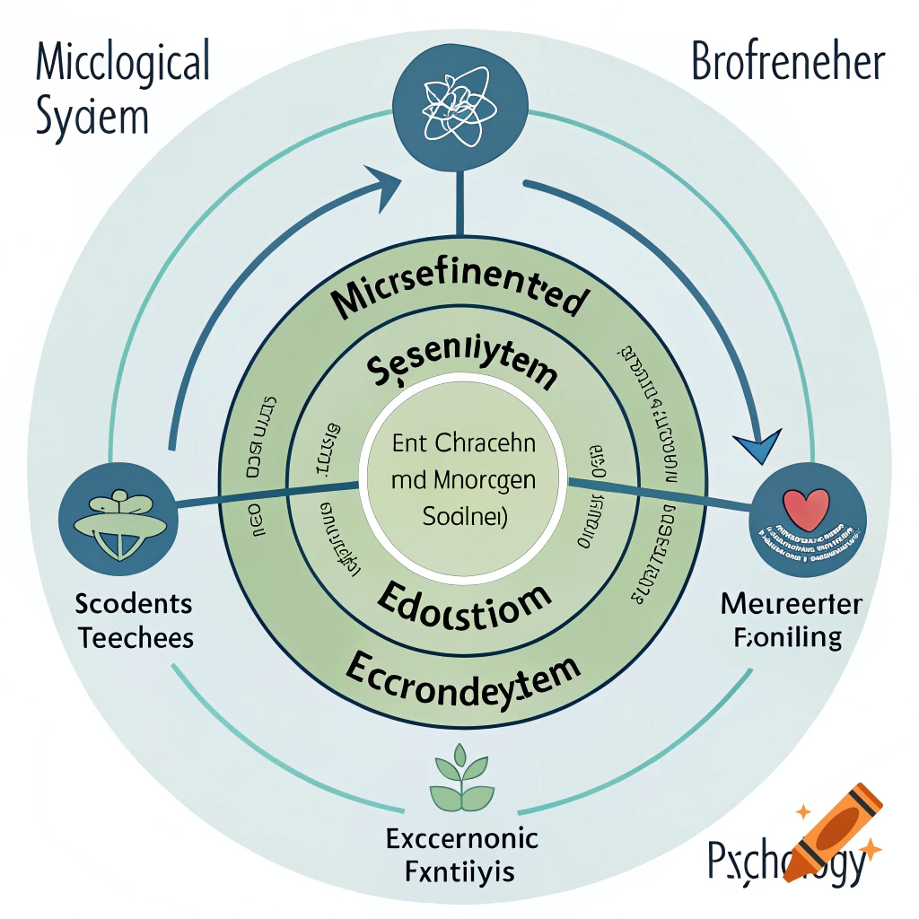 Illustration of Urie Bronfenbrenner's ecological systems theory ...