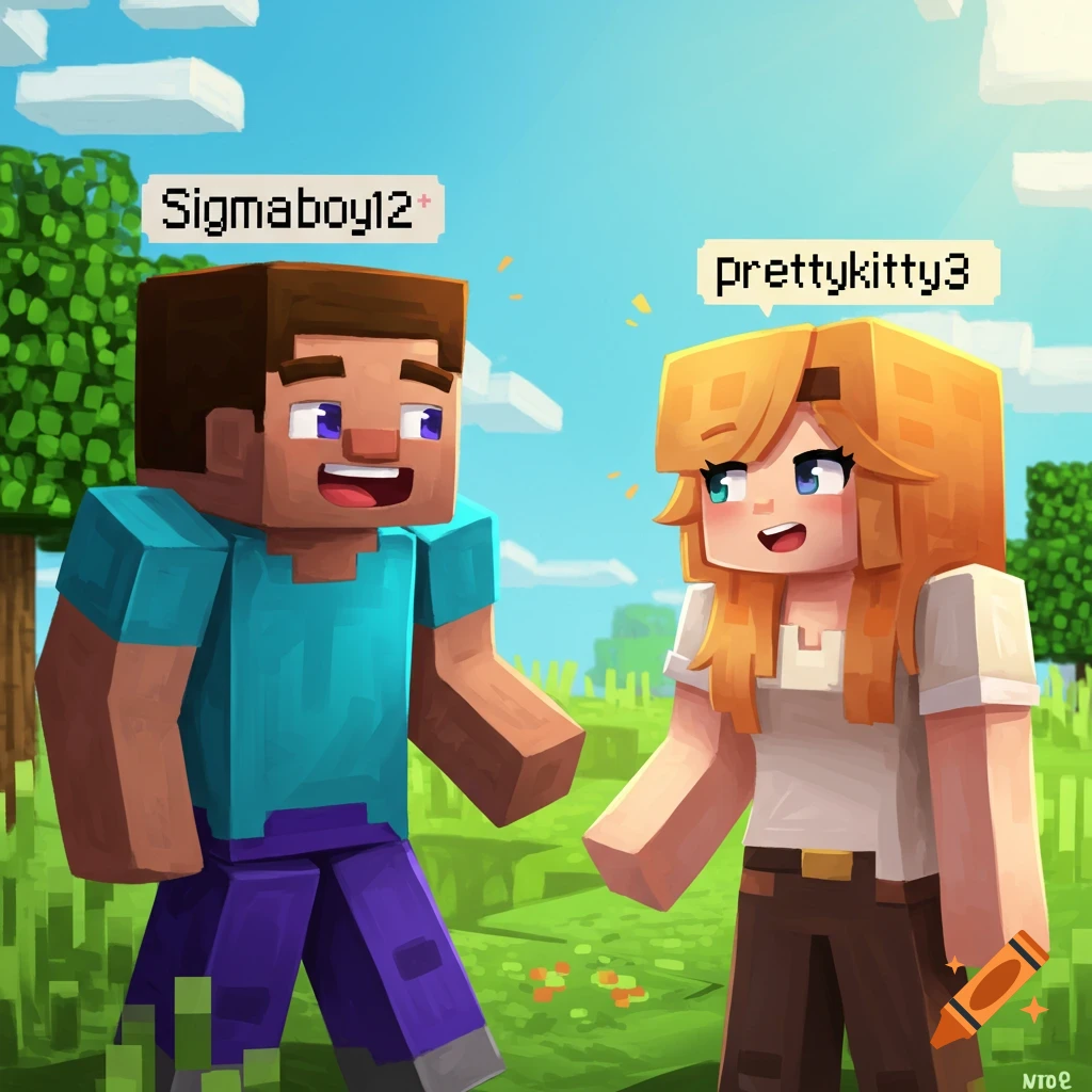 A Minecraft comic strip. Alex asks a groggy Steve to wake up and find ...