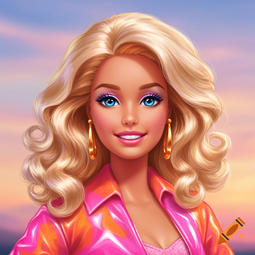 Top Model Teresa Barbie Doll on Craiyon