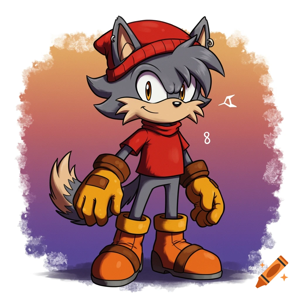 Blaze the Cat created on Craiyon