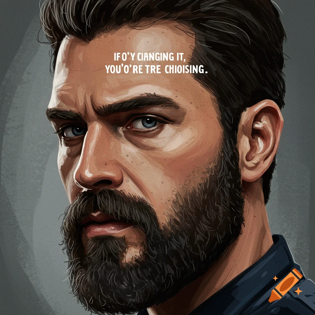 LinkedIn cover image with motivational programming quote on Craiyon