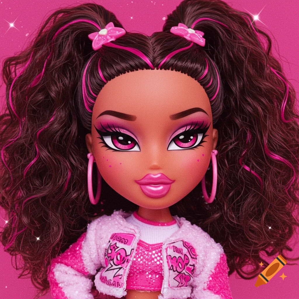 Bratz doll character on Craiyon