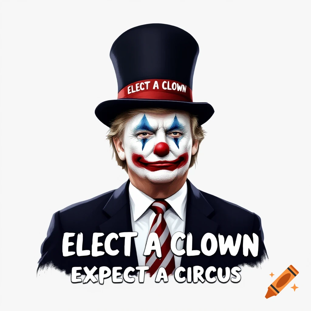 Clown+badges created on Craiyon