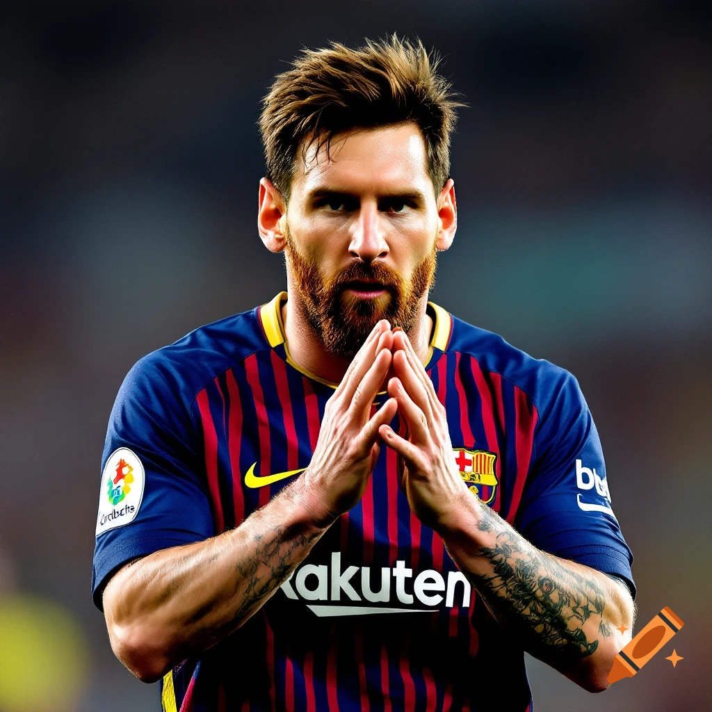 Lionel Messi on Craiyon