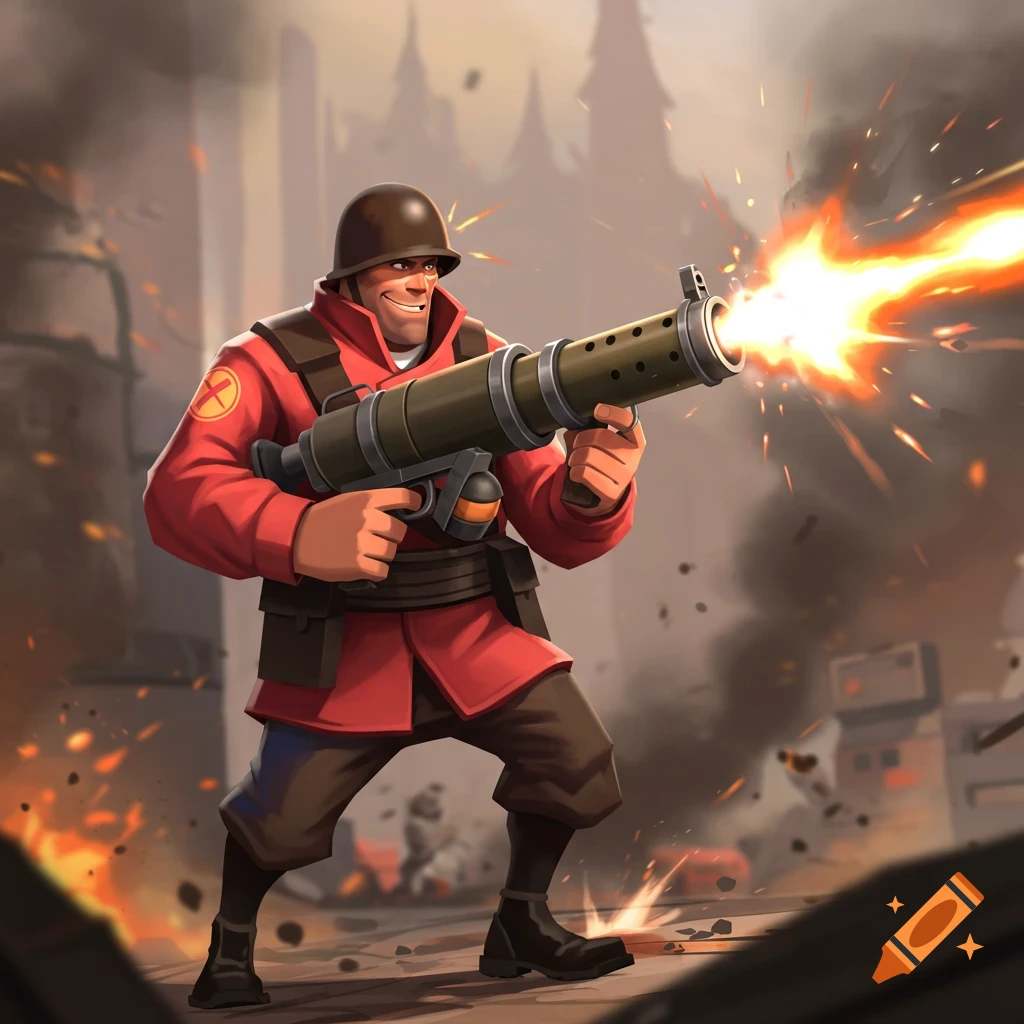 Team Fortress 2 images created on Craiyon