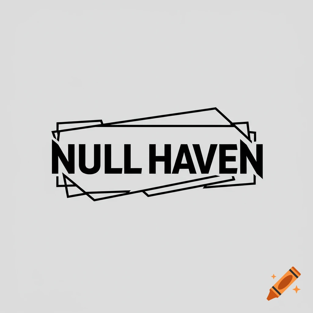 Band logo for null haven on Craiyon