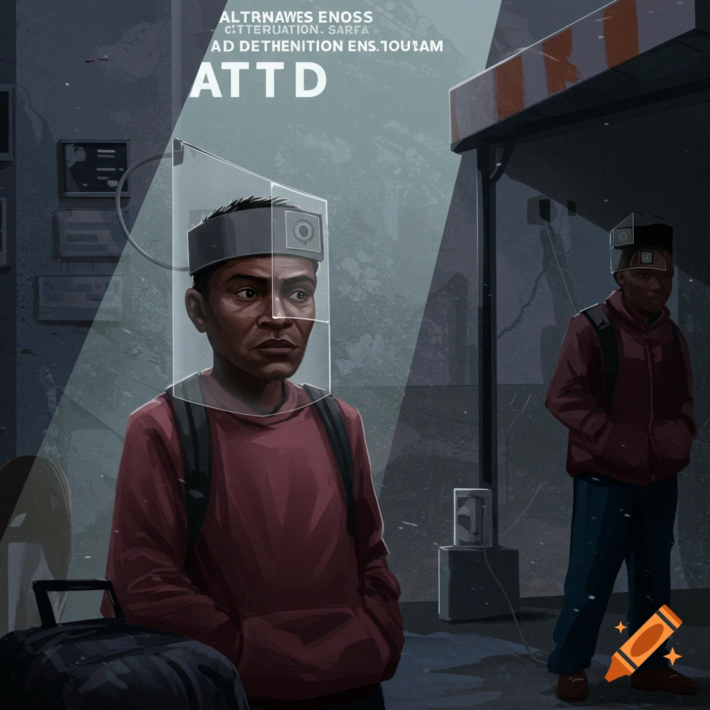 Migrants under surveillance in Alternatives to Detention (ATD) program ...