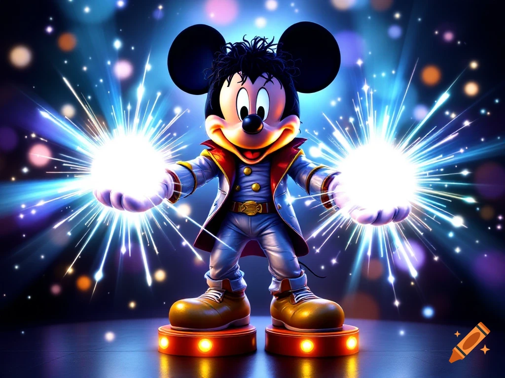 Mickey Mouse images created on Craiyon