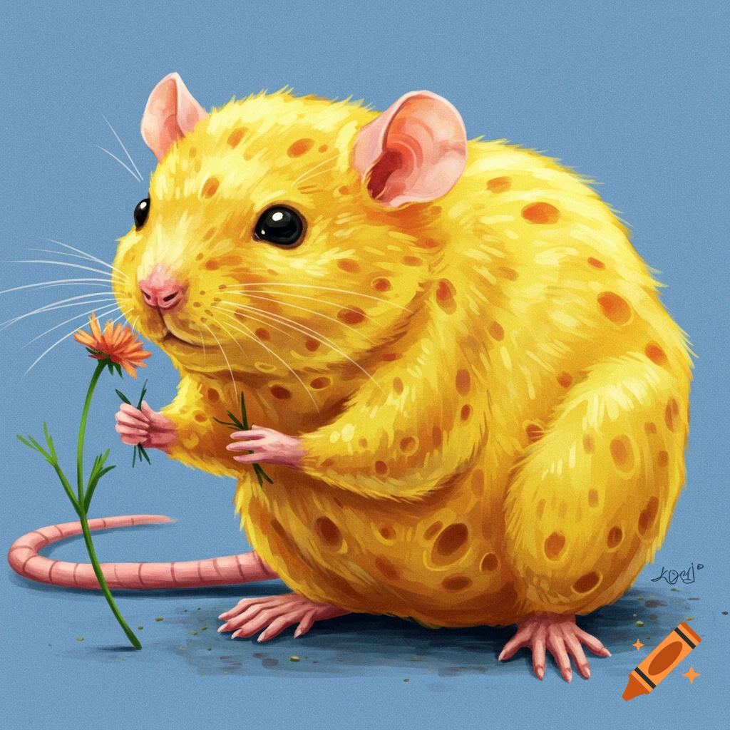 Sponge rat on Craiyon