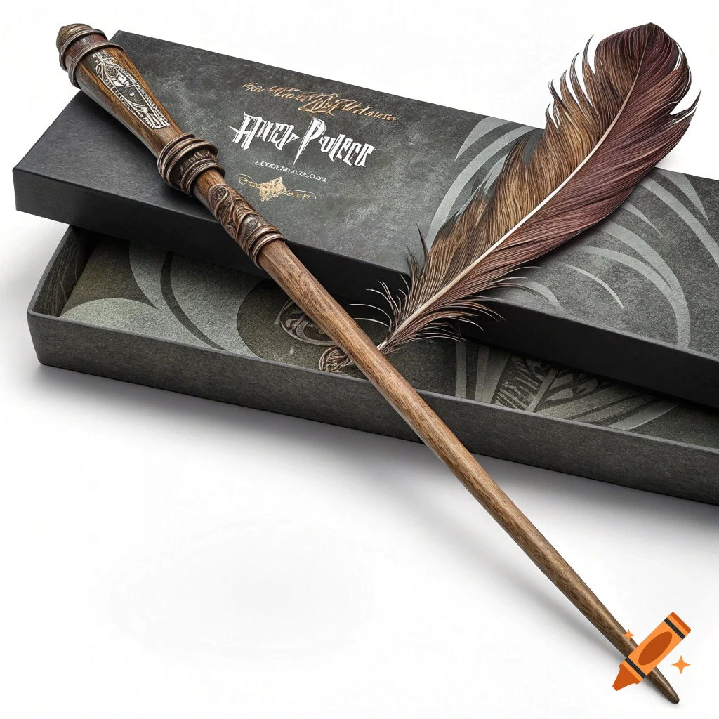 Harry Potter wand, Hawthorne wood, Phoenix feather core, 11 inches on ...