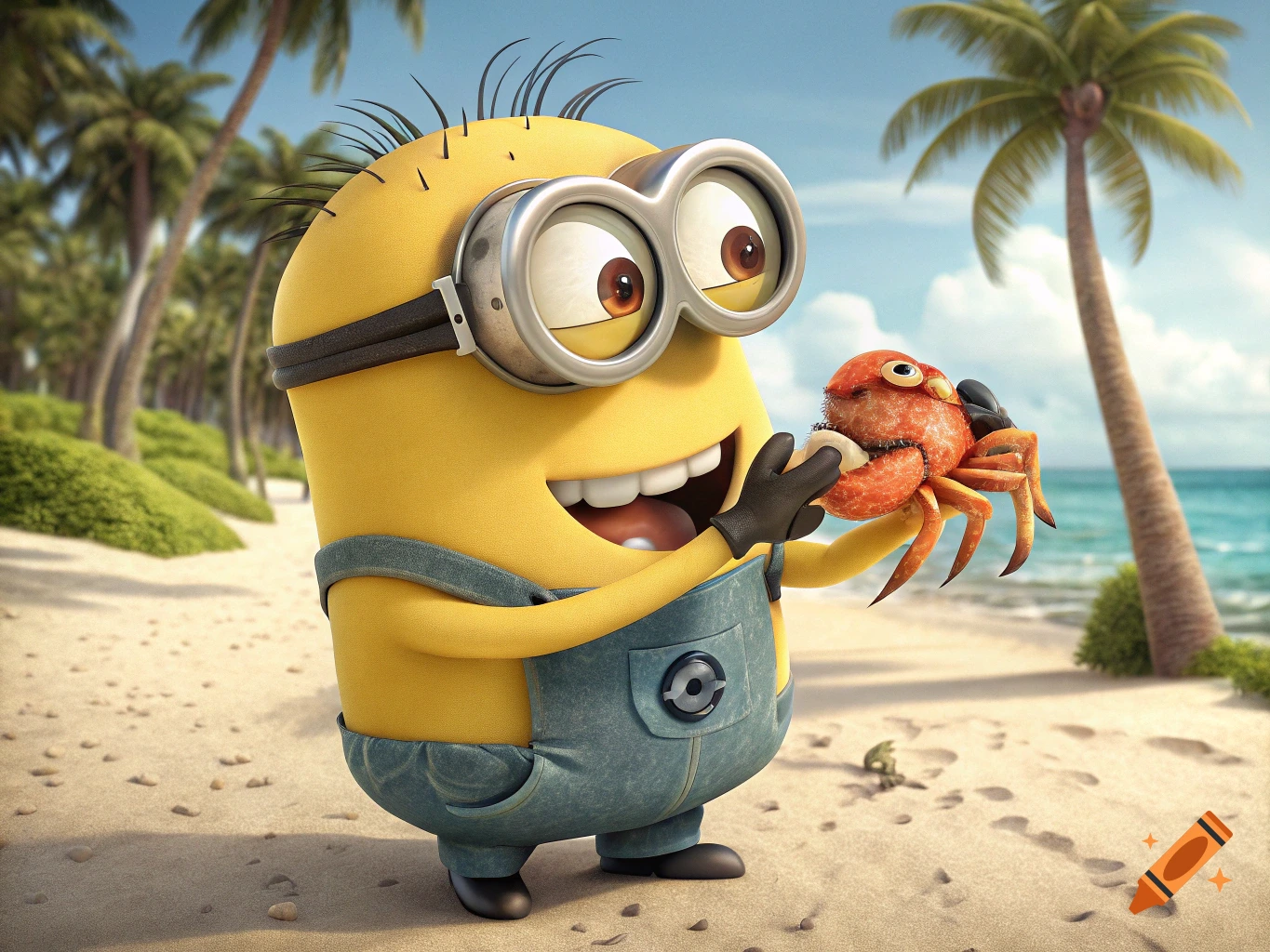 Photorealistic image of Michelangelo from TMNT playing a Nintendo ...