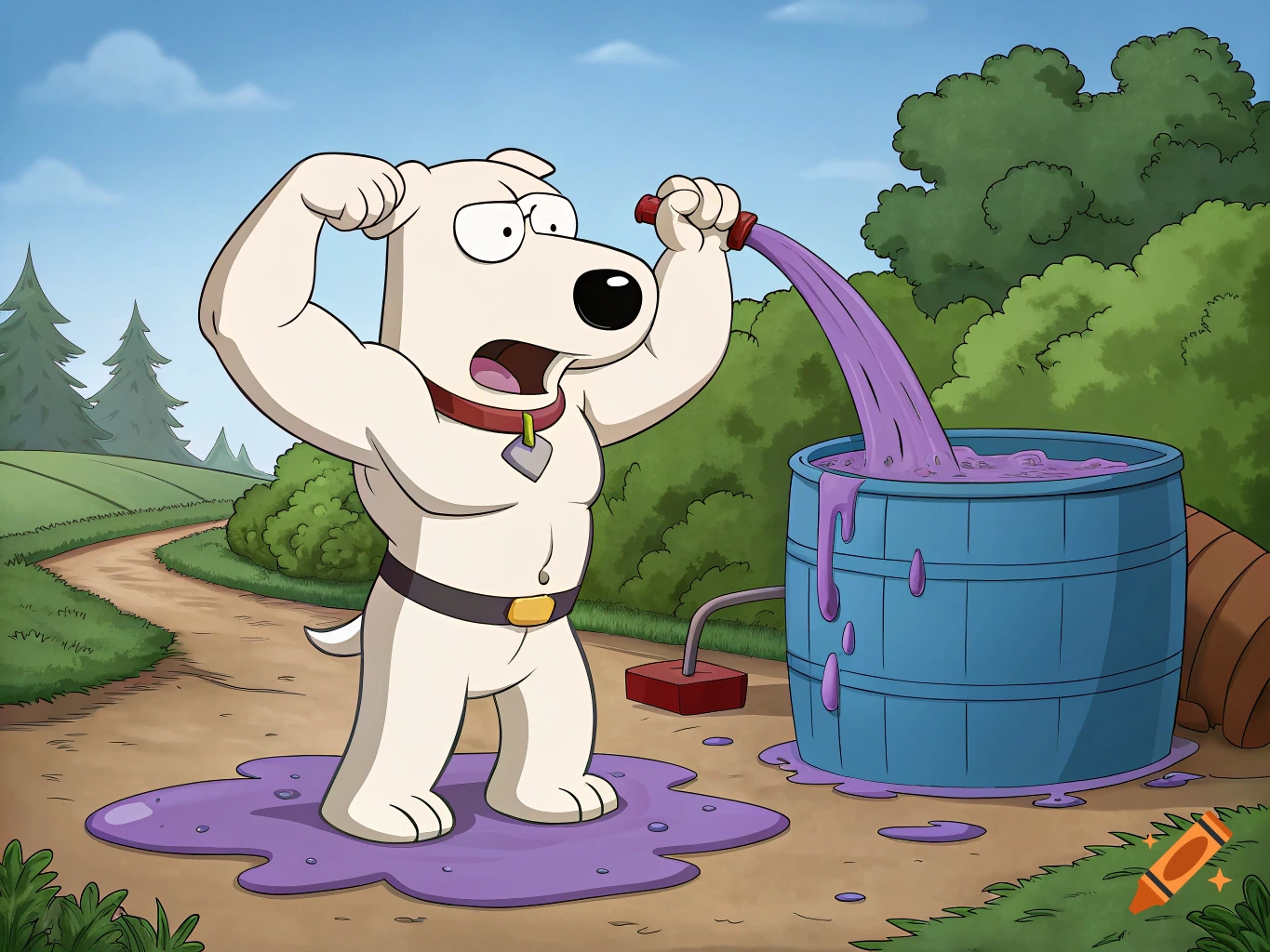 Family Guy Style created on Craiyon